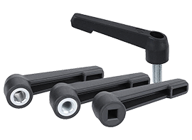 Knop en moer - Knop en moer uit kunststof