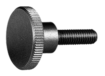 vis moletée métal - Bouton et écrou en métal